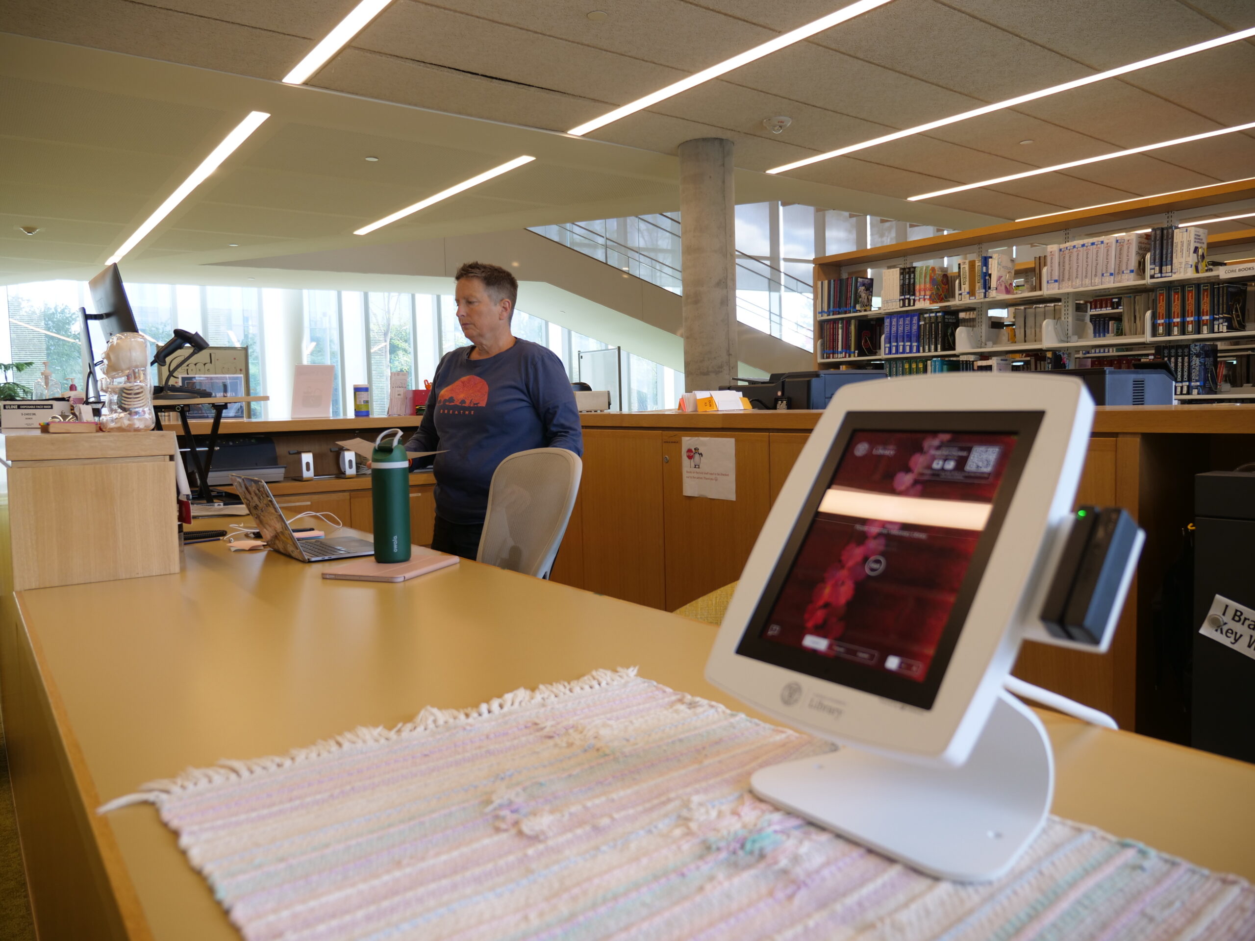 Self-checkout launched at library – Cornell University Library